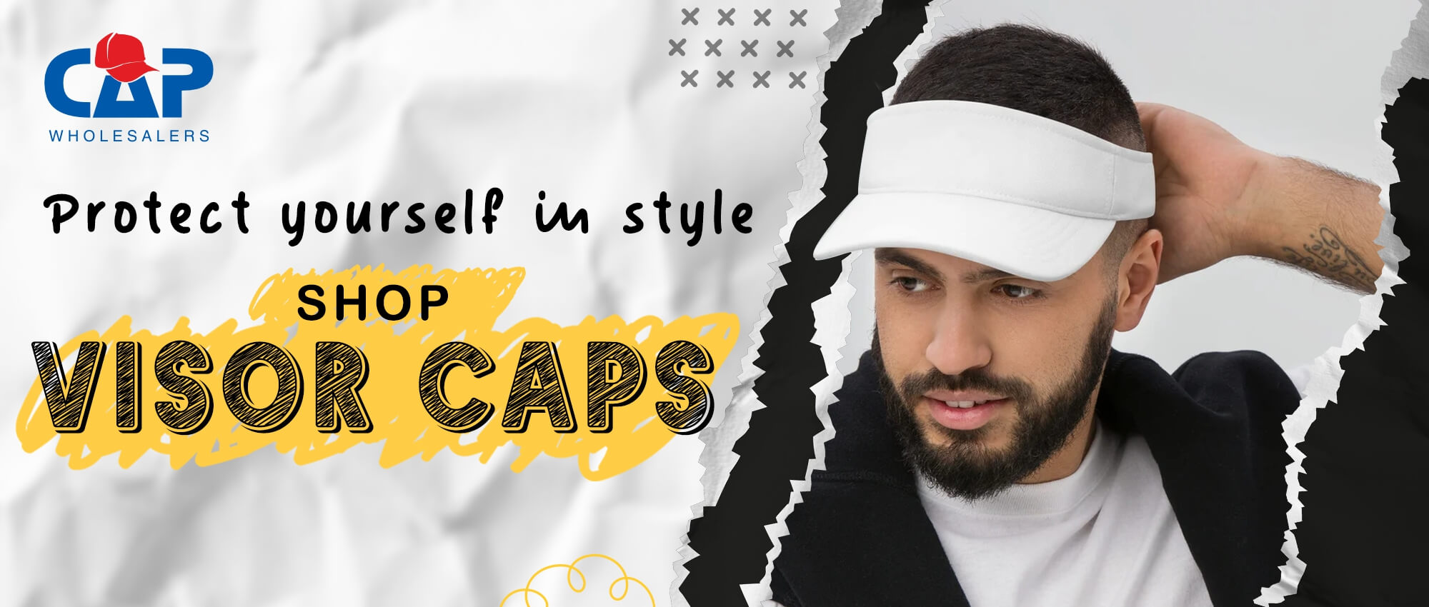 PROTECT YOURSELF IN STYLE: SHOP VISOR CAPS – Cap Wholesalers