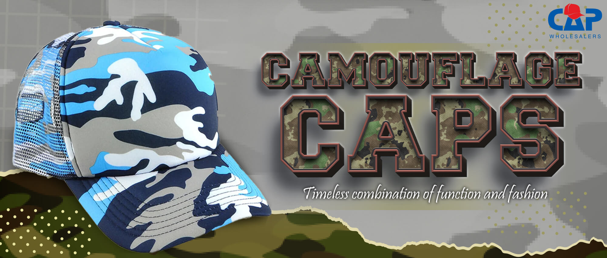 CAMOUFLAGE CAPS - TIMELESS COMBINATION OF FUNCTION AND FASHION – Cap ...