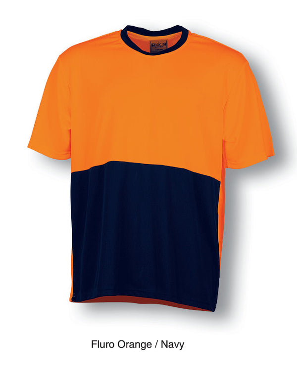 Bocini Hi-Vis Safety Tee-(ST0691) – Cap Wholesalers